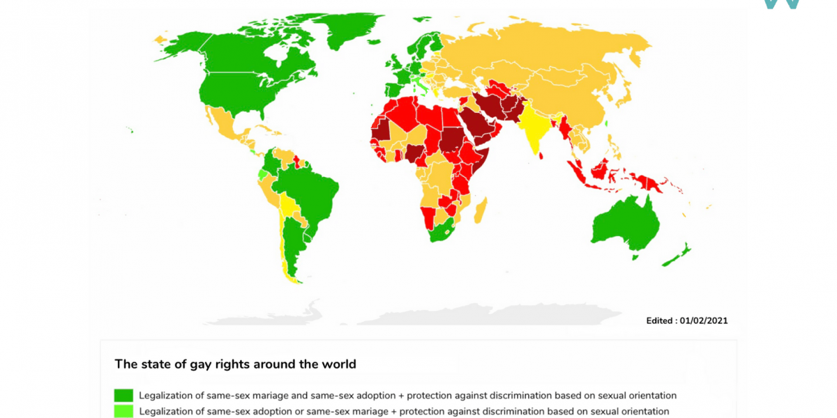 The state of gay rights around the world - Grow Think Tank